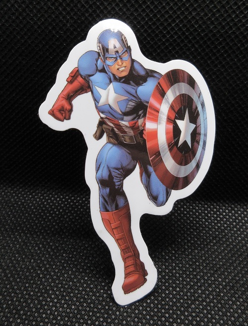Captain America sticker - StarKap.ca