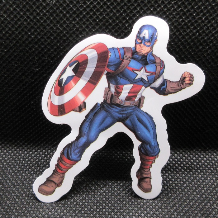 Captain America sticker - StarKap.ca